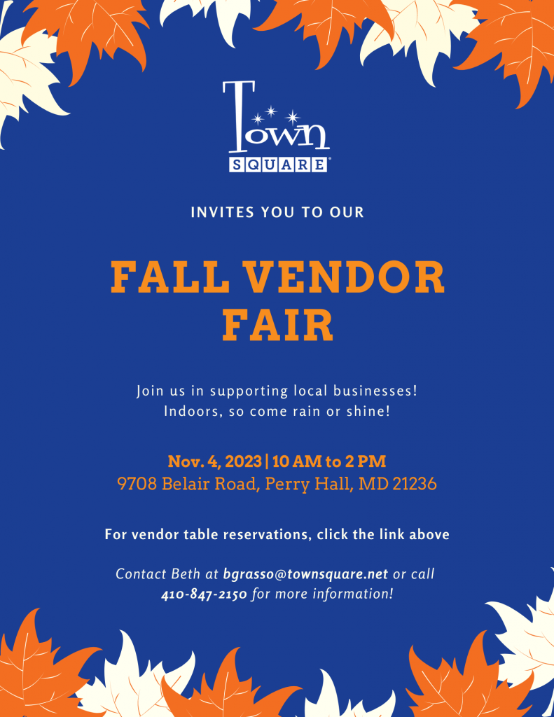 Fall Vendor Fair - Town Square
